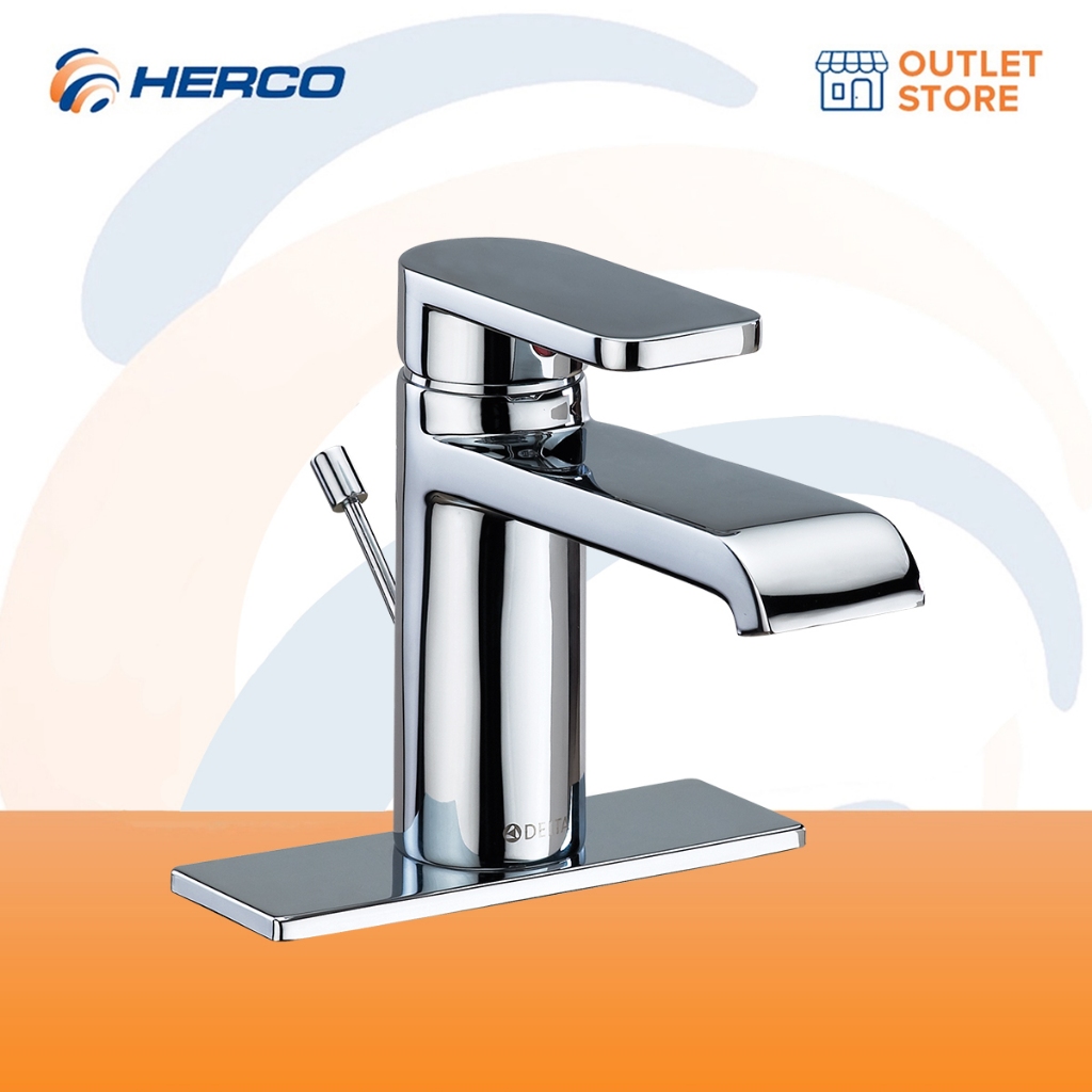 Delta Grail Collection 26530-DV Single Handle Lavatory Faucet (Damage ...