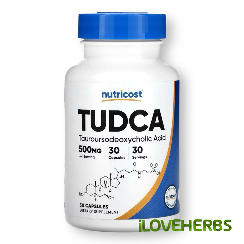 Nutricost , TUDCA, 500 mg, 30 Capsules | Shopee Philippines