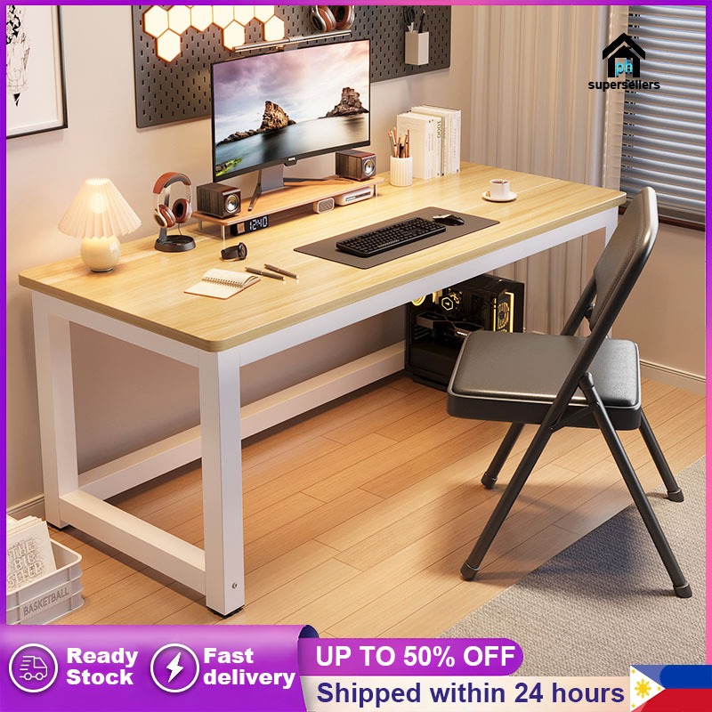 Multifunctional Sturdy Student Study and Modern Computer Desk Home ...