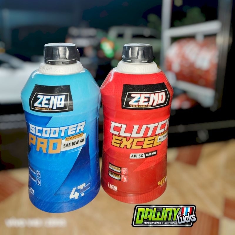 Zeno performance oil clutch excel manual /pro scooter matic | Shopee ...
