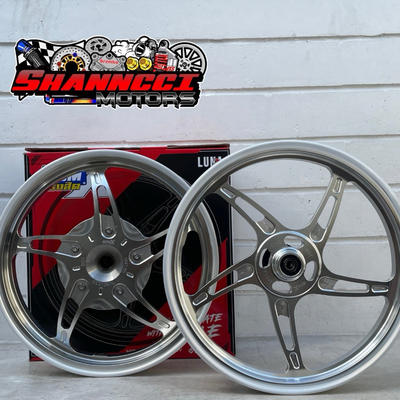 BOM X MAGS BOMRANGSIT (LUNA) CNC MAGS FOR CLICK 125/150, MIO SPORTY ...