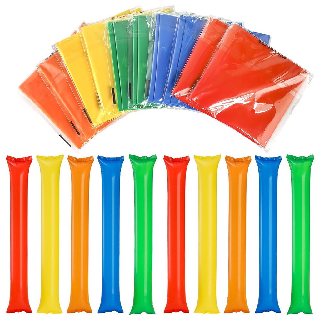 2pcs Balloon Clapper Metallic Pong Pong Sticks Sporting Events ...