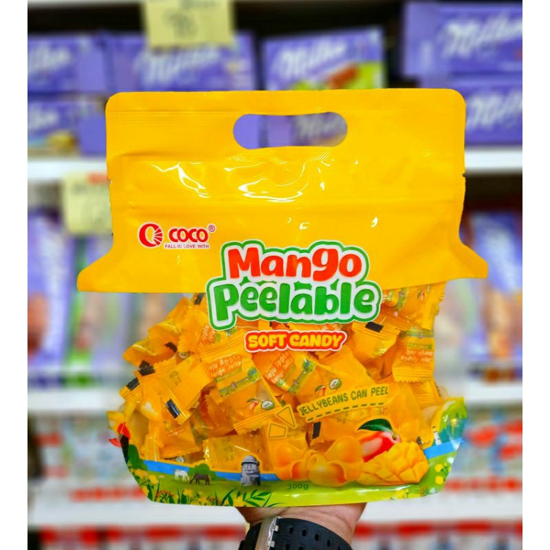 Coco Mango Peelable Soft Candy JellyBeans 300g | Shopee Philippines