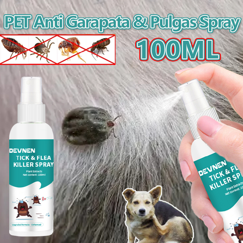 SENLOVE Garapata Killer For Dog Spray For Dog Tick And Flea Cat Gamot ...