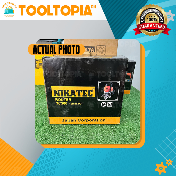 NIKATEC ROUTER TRIMMER NC366 ♦TOOLTOPIA♦ | Shopee Philippines
