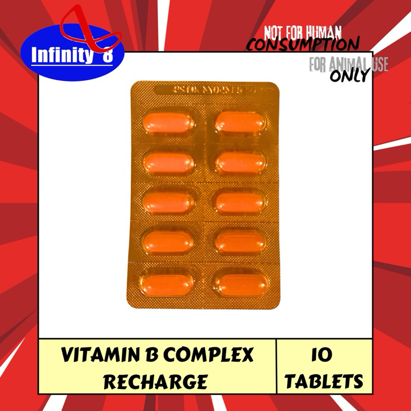 RECHARGE VITAMIN B COMPLEX 10 TABLETS FOR GAMEFOWLS | Shopee Philippines