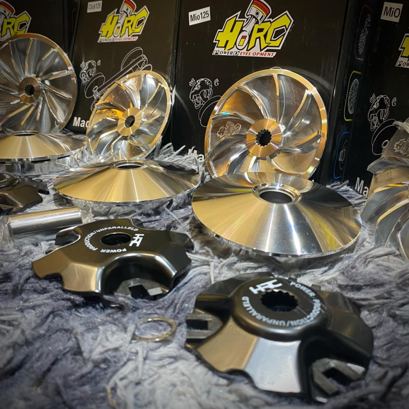 HIRC PULLEY SET no bushing m3 lang po meron PCX/ADV/CLICK/MIO/M3/BEAT ...