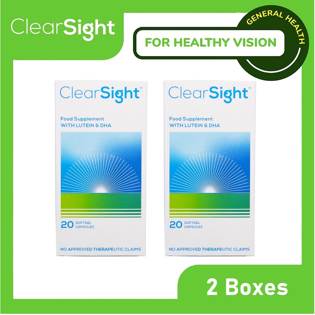 ClearSight Lutein Eye Supplement For Clear Sight Eyesight - 2 Box (40 ...