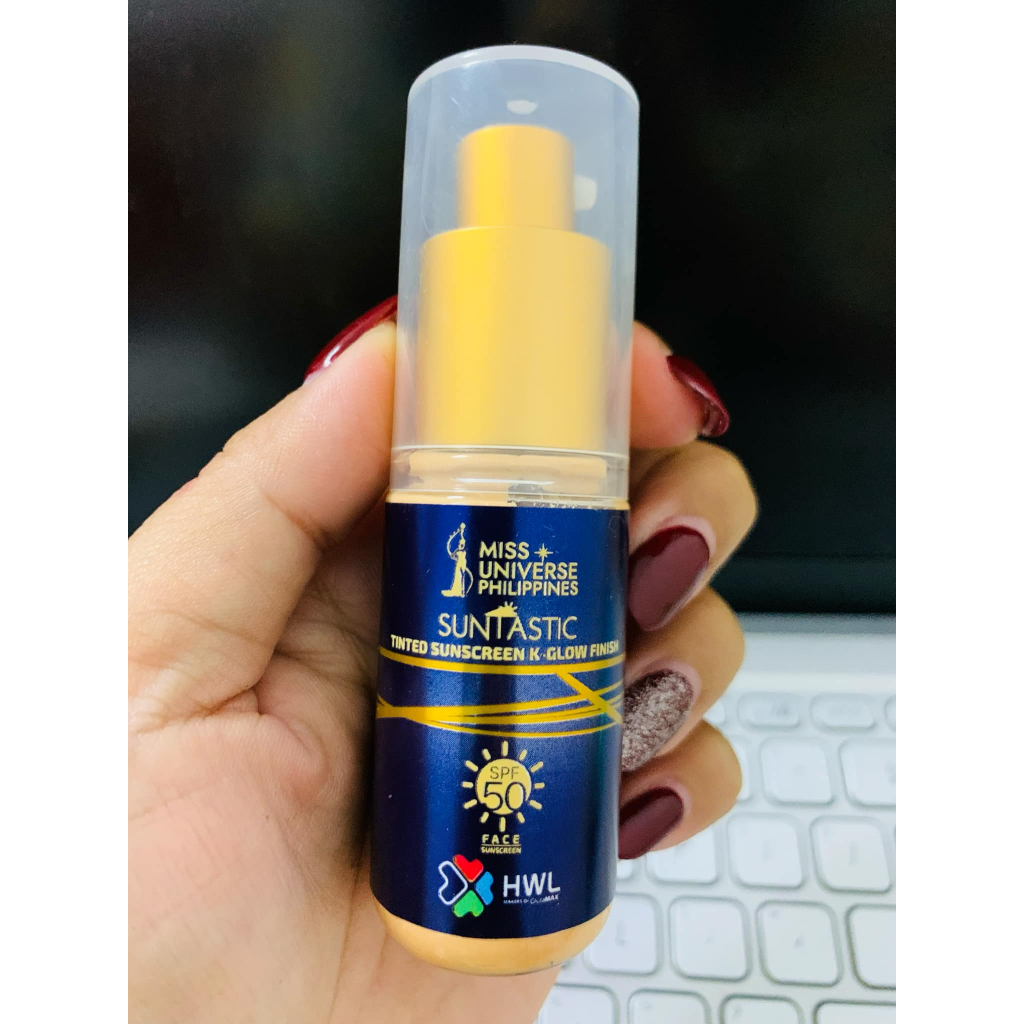 HWL Miss Universe Suntastic Face Tinted Sunscreen K-Glow Finish ...