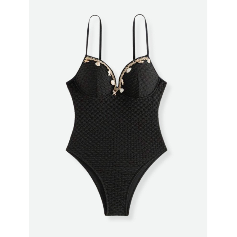 MARIA Shell One Piece Swimsuit | Shopee Philippines