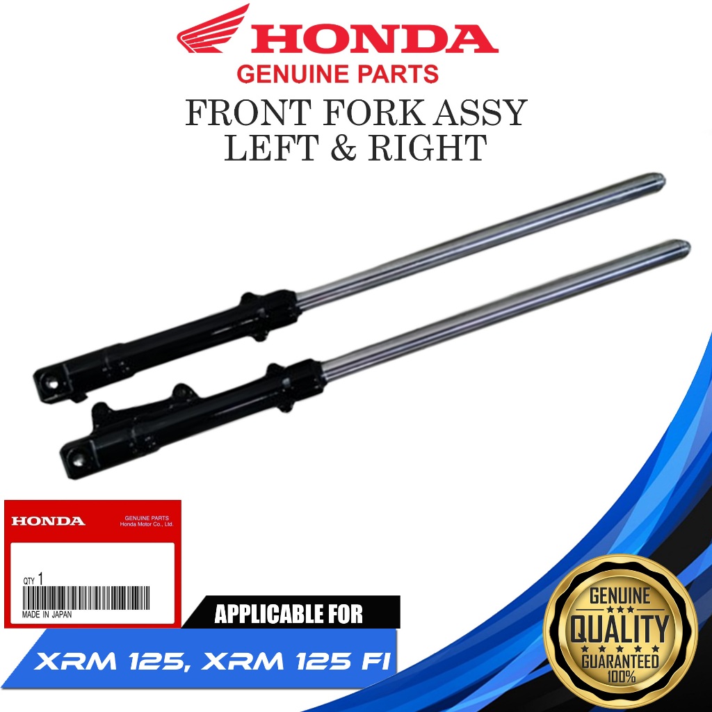 HONDA GENUINE FRONT FORK ASSY FOR XRM 125 FI/ XRM125 CARB ( 51400-KPY ...