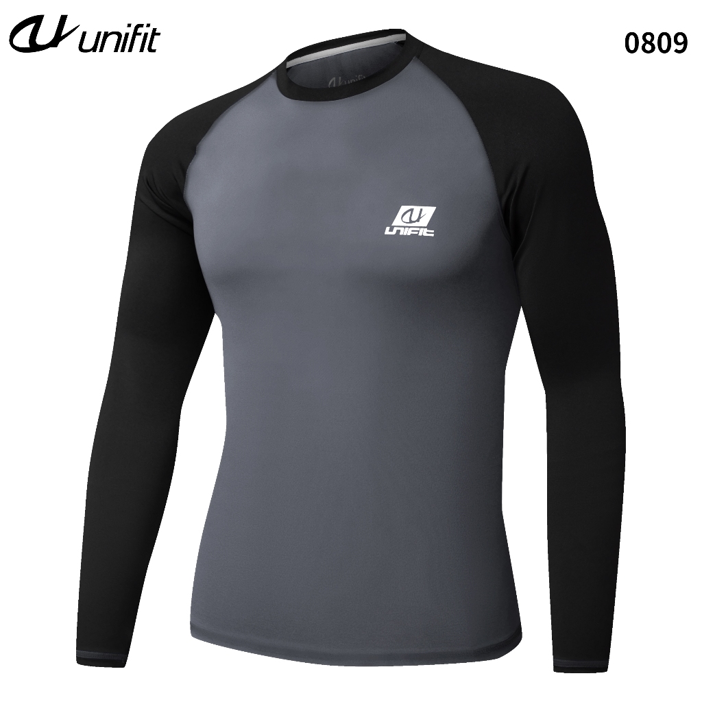UNIFIT Active Dry Long Sleeve Sports Dri-Fit Breathable Quick Dry ...