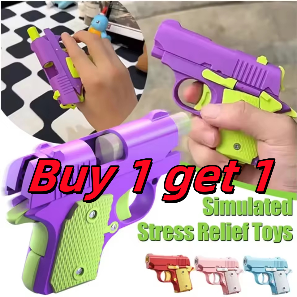 Buy 1 get 1 GunToy Turnip GunToy Colorful 3D Mini Carrot Gun Toy For ...