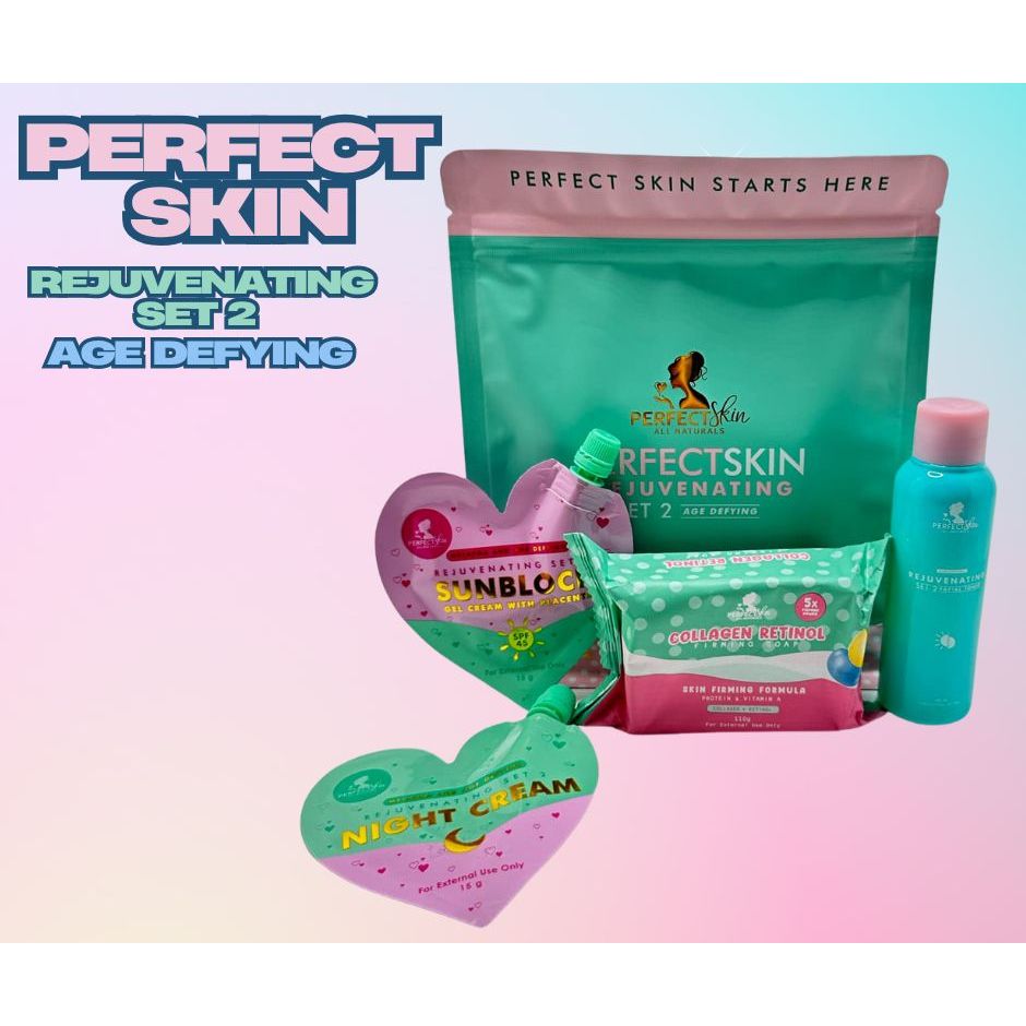 Perfect Skin Rejuvenating Set 2 Age Defying | Shopee Philippines