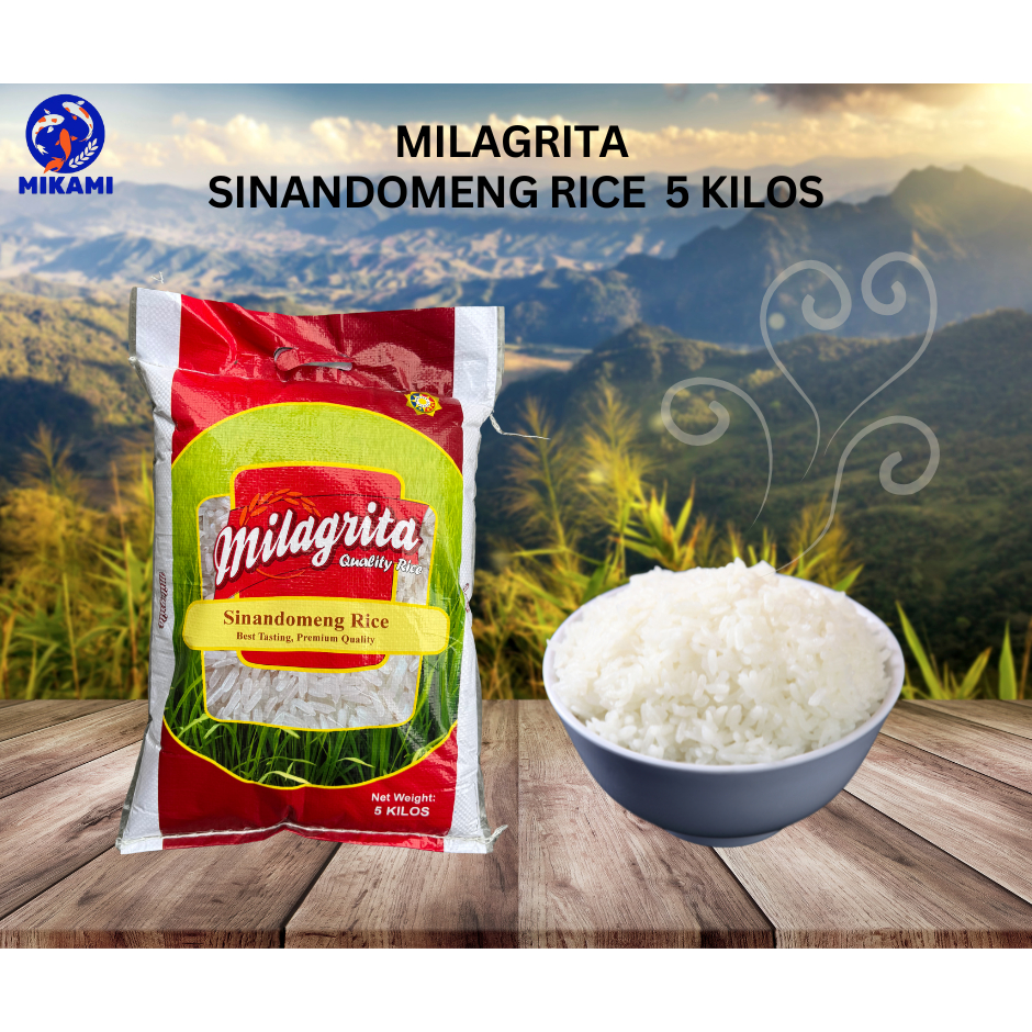 MILAGRITA SINANDOMENG RICE 10kg or 5kg | Shopee Philippines