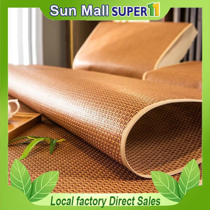 Rattan Mat Household Rattan Floor Mat Single-sided Student Dormitory ...