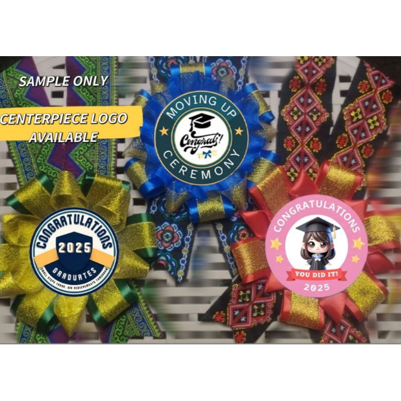 CENTERPIECE LOGO FOR GARLAND, FLOWER BOUQET & TOPPER (UNCUT) | Shopee ...