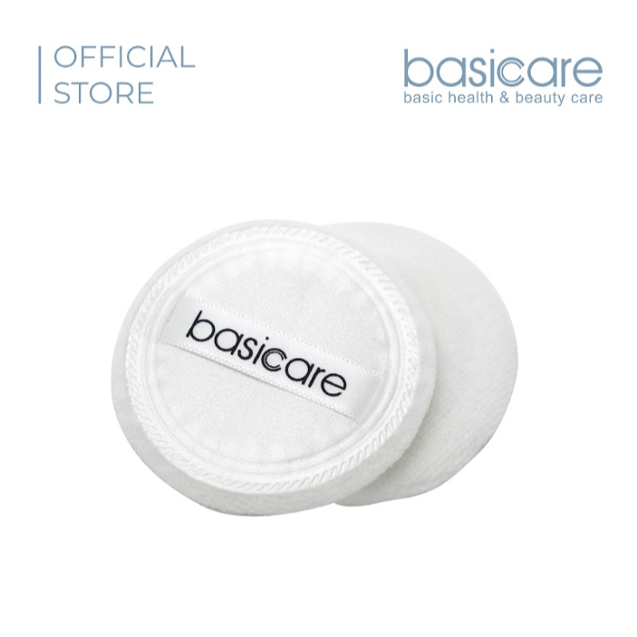 BASICARE Compact Velour Puffs - pack of 2 1050B BCFEC41 | Shopee ...