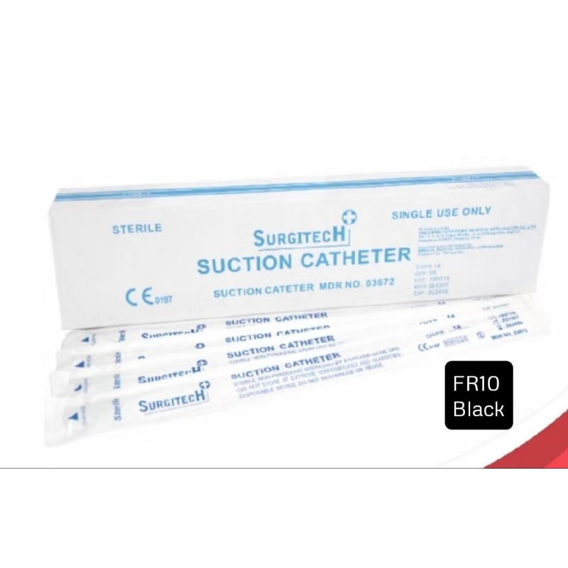 Surgitech suction catheter tip, French 10, Sterile, single- use ...