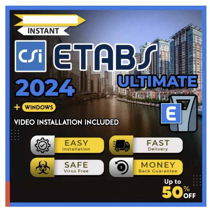 NEW! CSI ETABS Ultimate 2024 v22.3 | FULL VERSION | LIFETIME USE ...