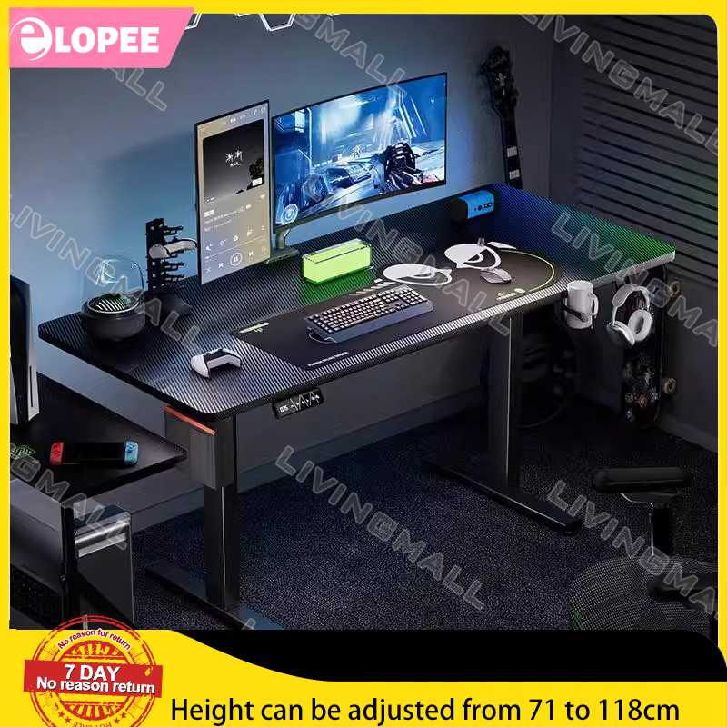 Electric Standing Desk Gaming Table Electric Lift Table Computer Table Office Table Study Table ...