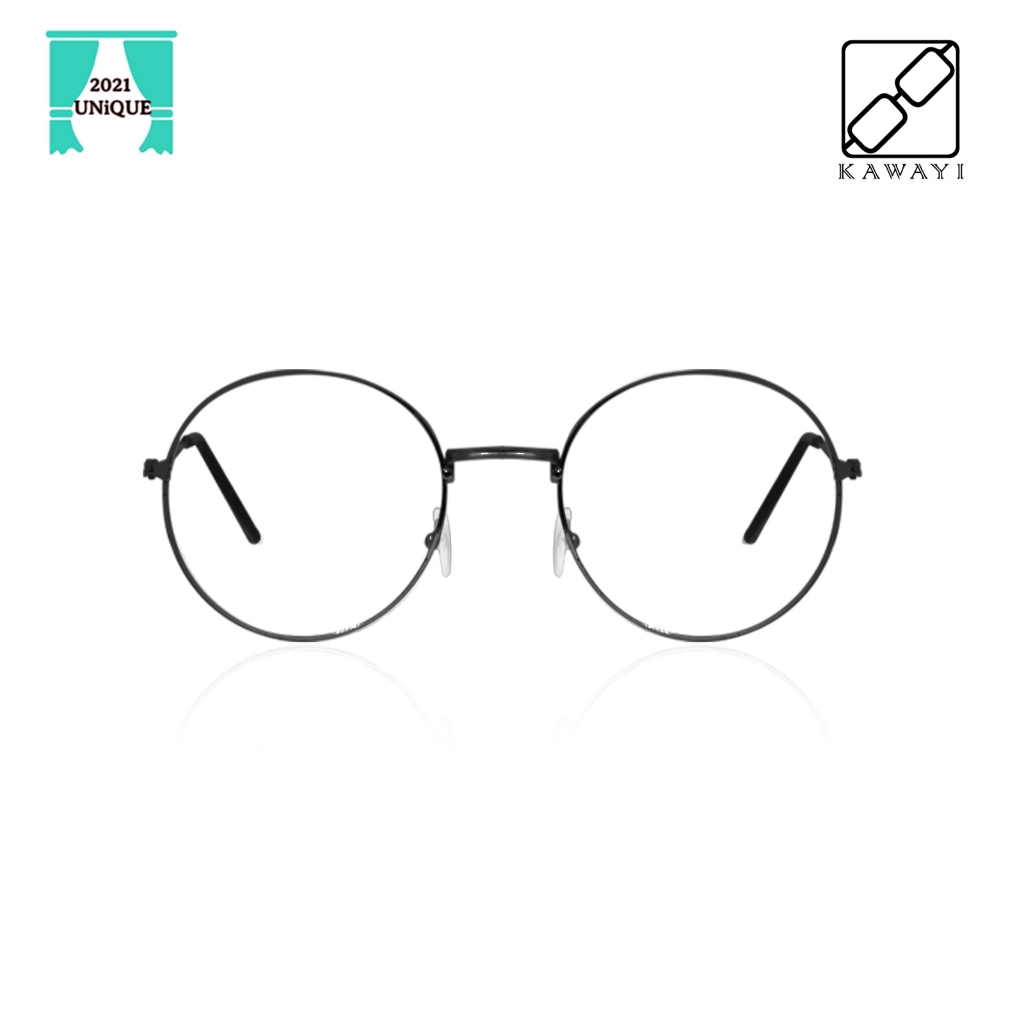 Classic Round Light Weight Glasses for Men Women Wire Frame Fashion ...