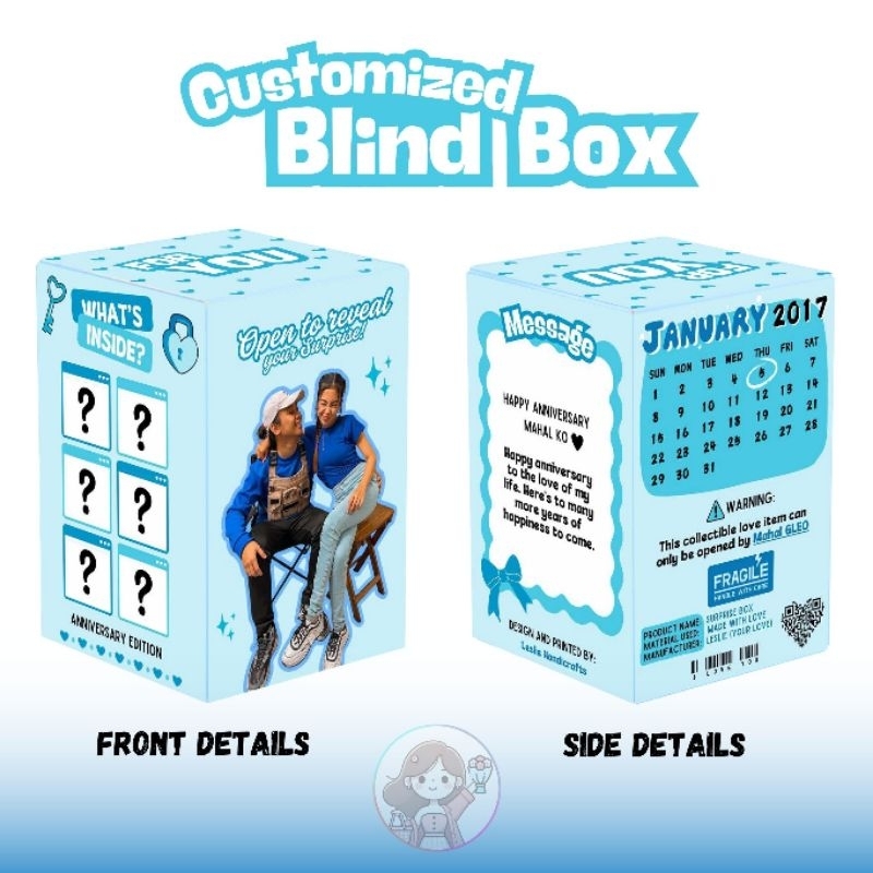 𝙇𝙃 / Customized Blind Box | Gift Box | Surprised Box for any Occasion ...