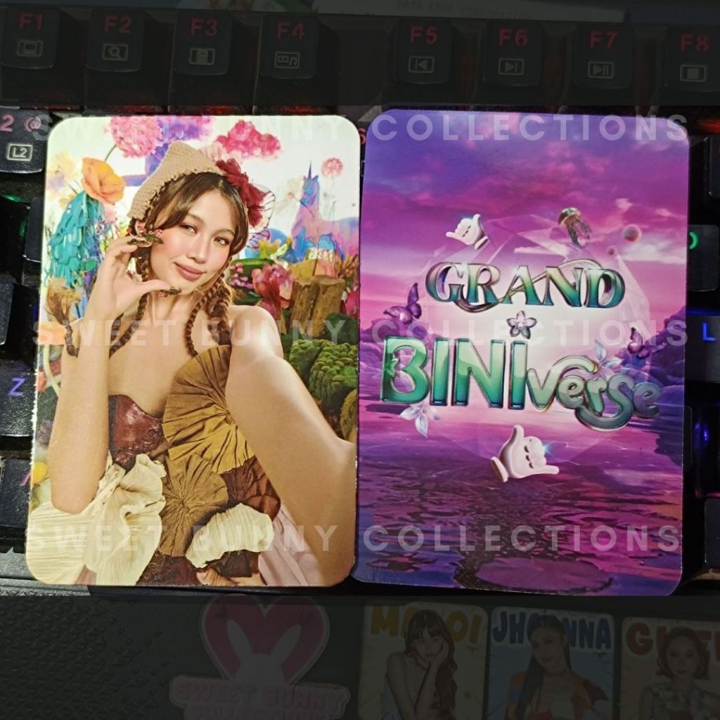 BINI NFT CONCERT & GRAND BINIVERSE SPC / VIP OFFICIAL PHOTOCARD | Read ...