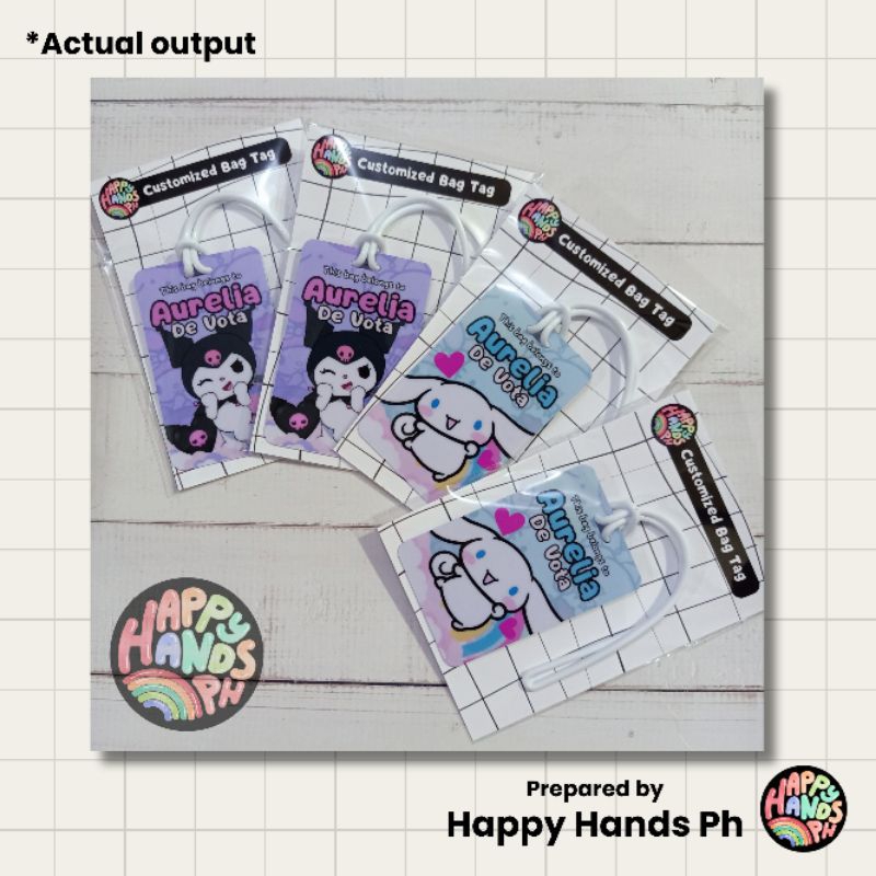 PVC Bag Tags | PVC Name Plate | Bag Pins | Customized Notebooks ...