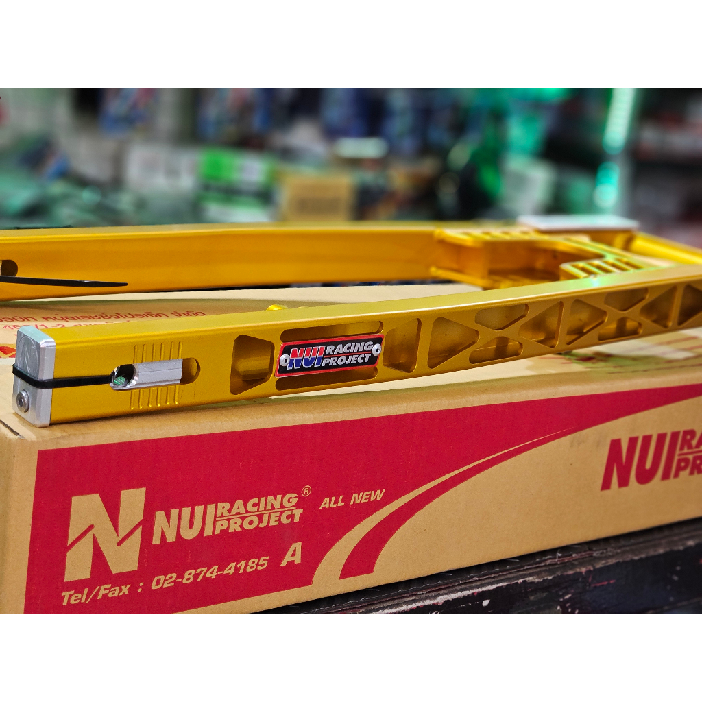 NUI Racing Project Gold Swing Arm Raider 150/FI/Carb | Shopee Philippines