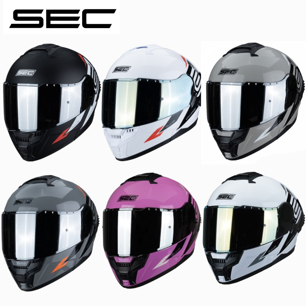 SEC Modular Helmet for Motorcycle Universe 2023 Gloss/Matte (M-XL ...