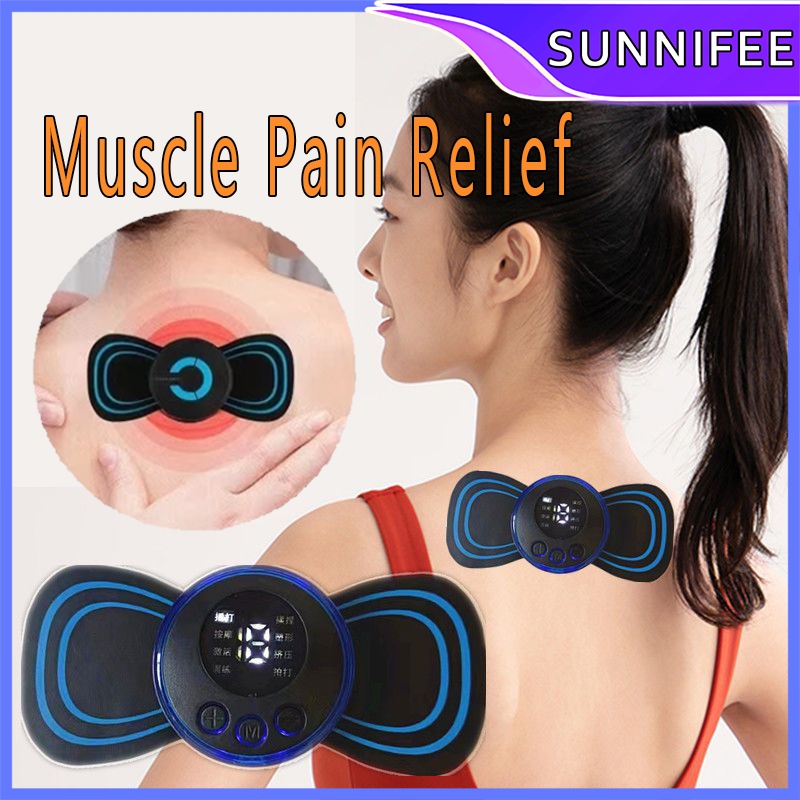 Mini Cervical Massage Patch Rechargeable Cervical Shoulder Body ...