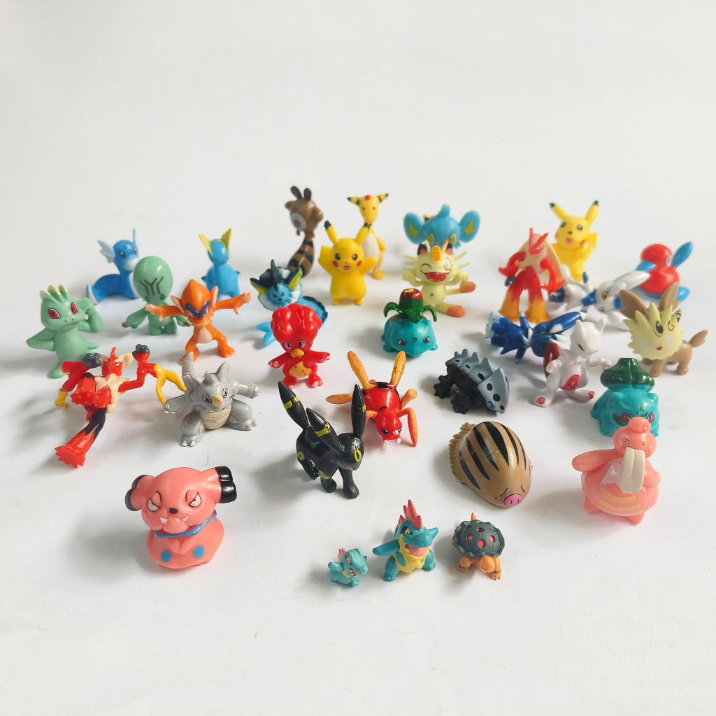 Pokemon Mini Figures Set Bundle Loose | Shopee Philippines