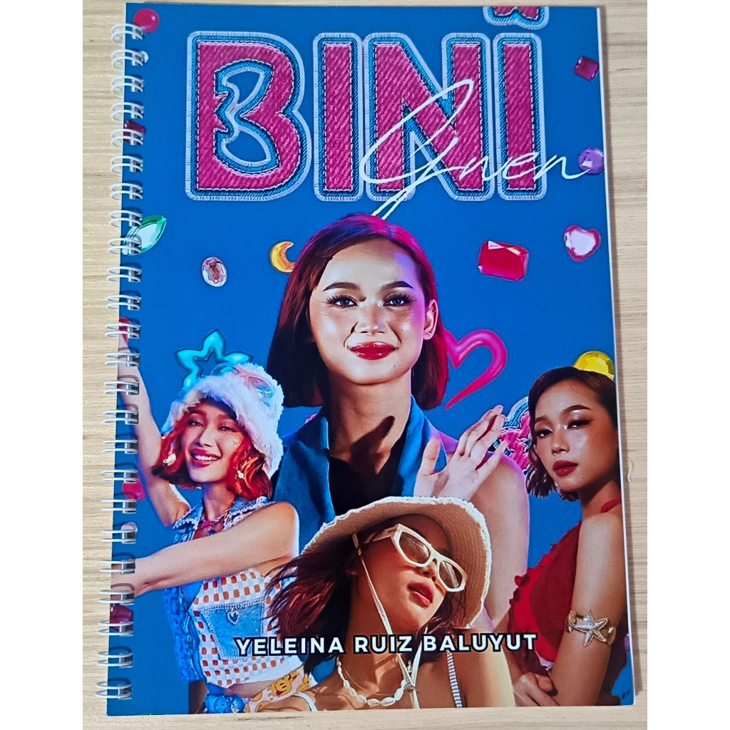 Bini Spiral Notebook, Bini Collection | Shopee Philippines