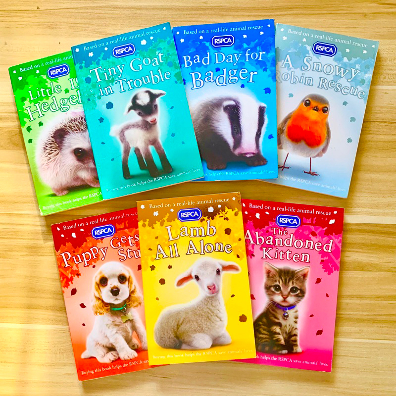 RSPCA Animal Rescue Pets Books Seies | Teen Fiction | Shopee Philippines