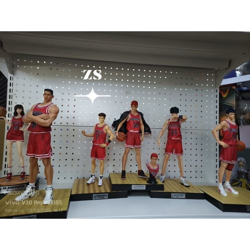 GK KO SLAM DUNK TEAM SHOHOKU SET red ver.32cm | Shopee Philippines