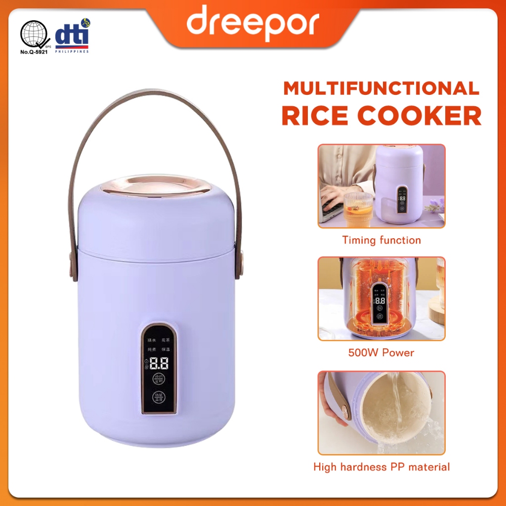 Dreepor Multifunctional Electric boiling pot Slim Type Touch ...