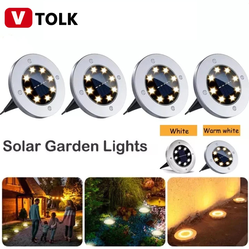 Solar Lamp Solar Light LED Ground Light Round Ball Waterproof Garden ...