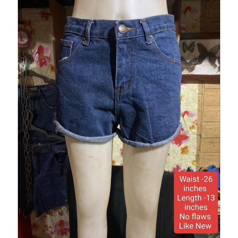 Denim shorts (Ukay-ukay) | Shopee Philippines
