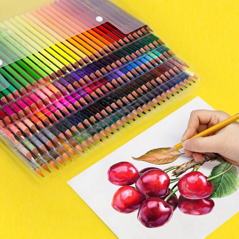 48/72 Colors Brutfuner Oil Color Pencils Set Art Supplies Drawing ...