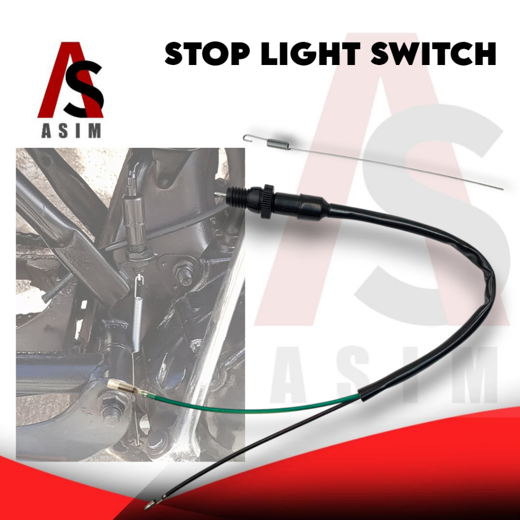 ASIM MOTORCYCLE STOP LIGHT SWITCH WITH SPRING | Shopee Philippines