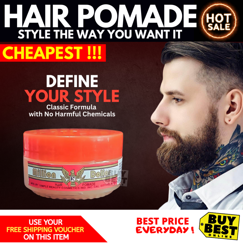 Million Dollar Hair Pomade Classic Styling Kateenson | Shopee Philippines