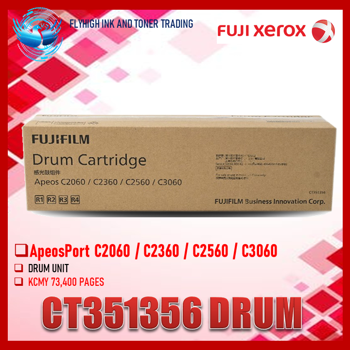 FUJI XEROX CT351356 Original Drum Unit Cartridge for ApeosPort C2060 | Shopee Philippines