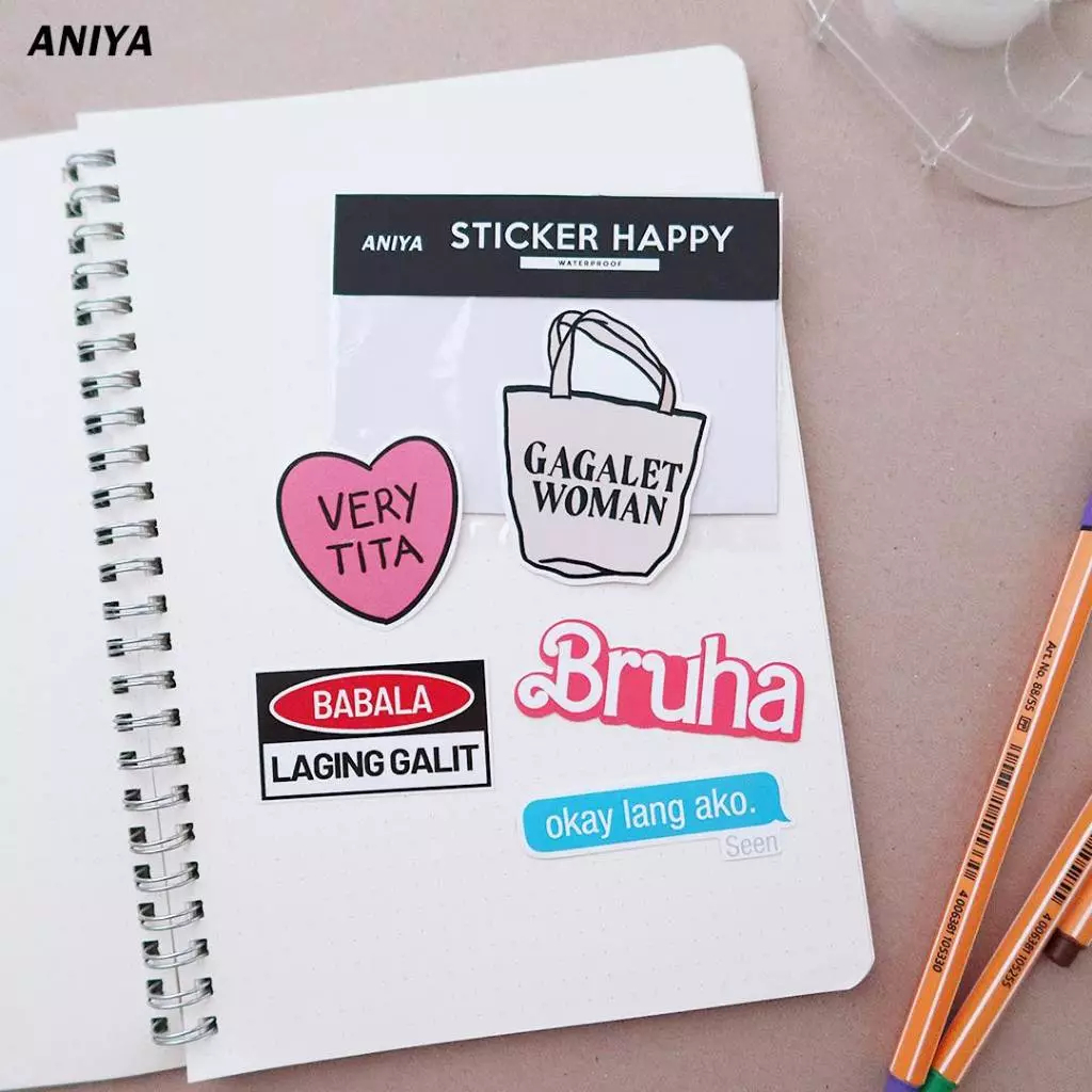 Bruha Set Sticker Set Funny Witty Stickers | Shopee Philippines