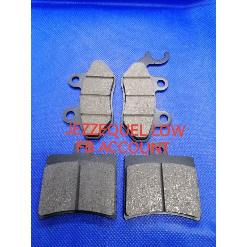 SYM ADV HUSKY 150 FRONT AND REAR BREAKPAD HARD COMPOUND JAPAN QUALITY ...