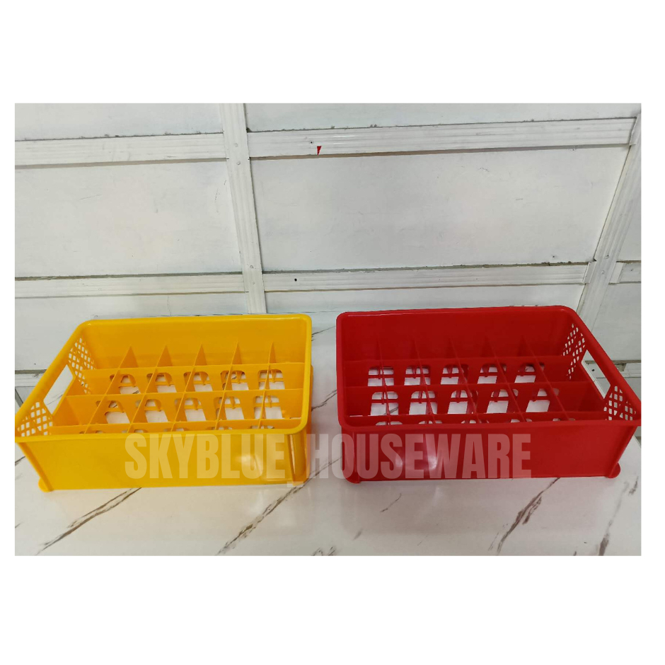 SUNNYWARE SOFTDRINKS CASE / #H-001 Sunny Glass Crate / SOFTDRINKS ...