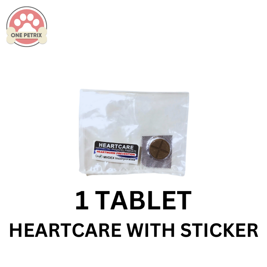️Heart.care Dewormer Tablet 1 Tab w/ Sticker | Shopee Philippines