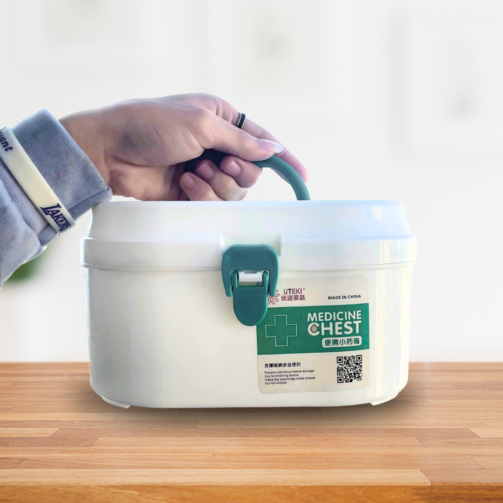 Medicine chest FIRST AID BOX / EMEGENCY MEDICINE STORAGE KIT Medicine ...