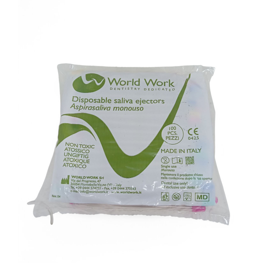 Disposable Saliva Ejectors (World Work) 100pcs. | Shopee Philippines