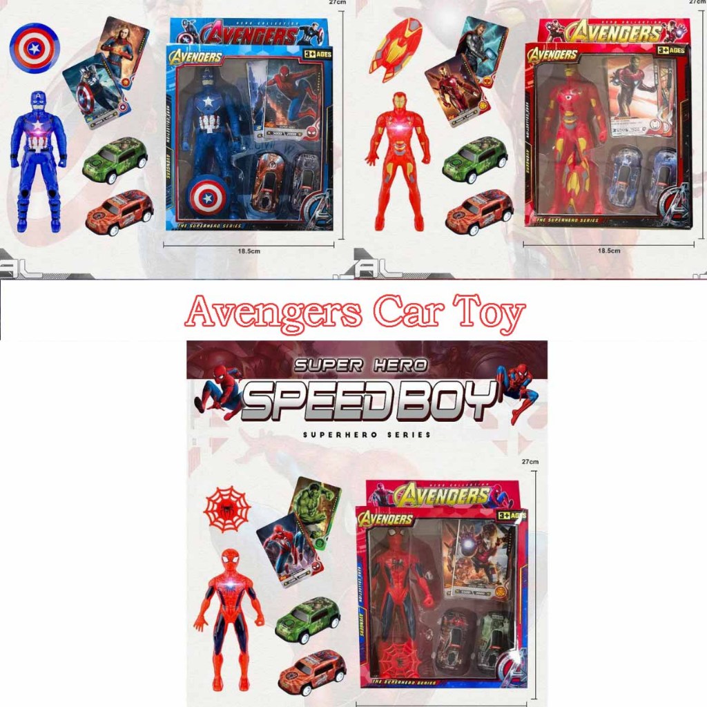 Avengers Iron Man Car Toy - May Multiple Characters, Perfect for Kids ...